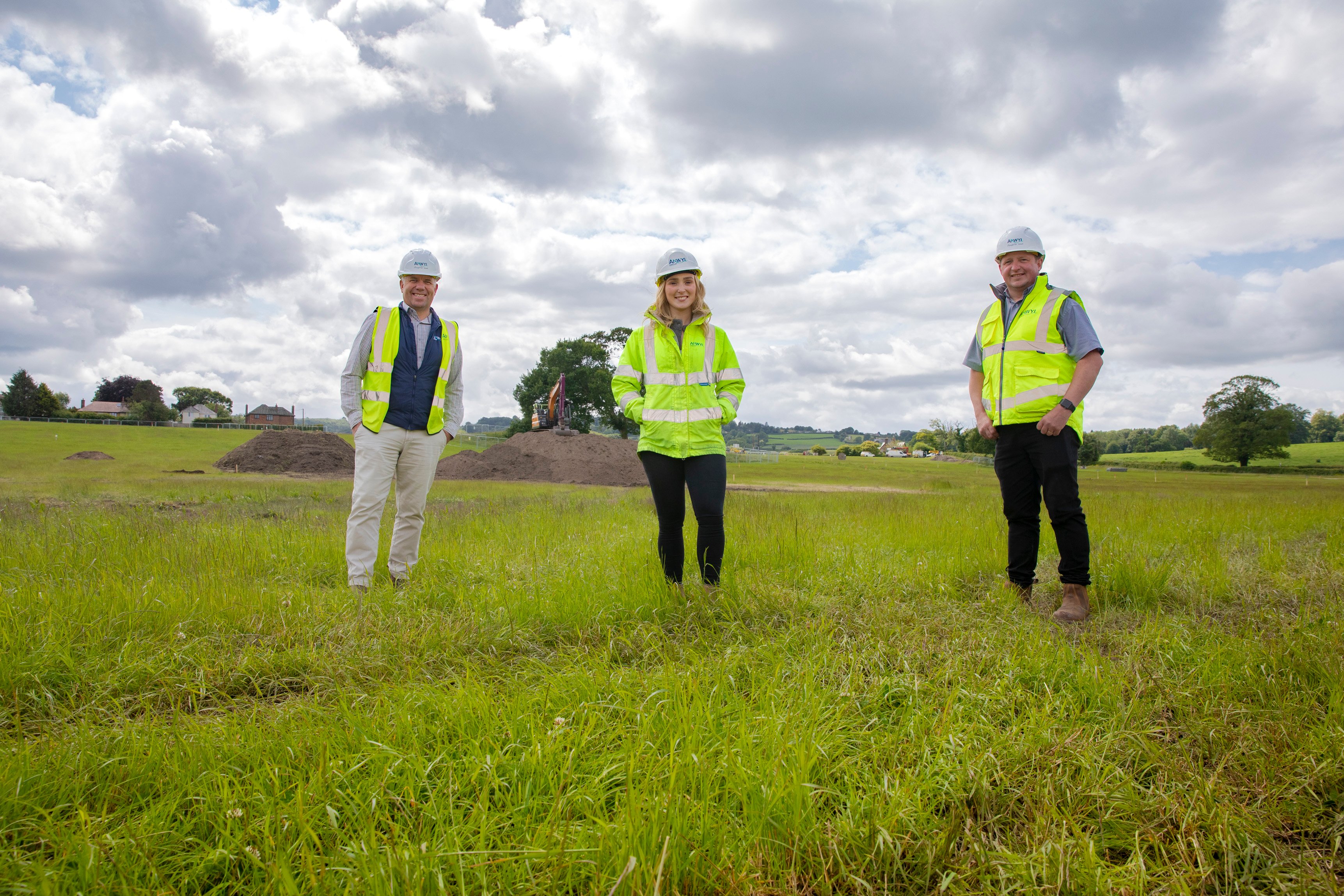 Work starts on 235 new homes in Mold | Anwyl Group : Anwyl Group