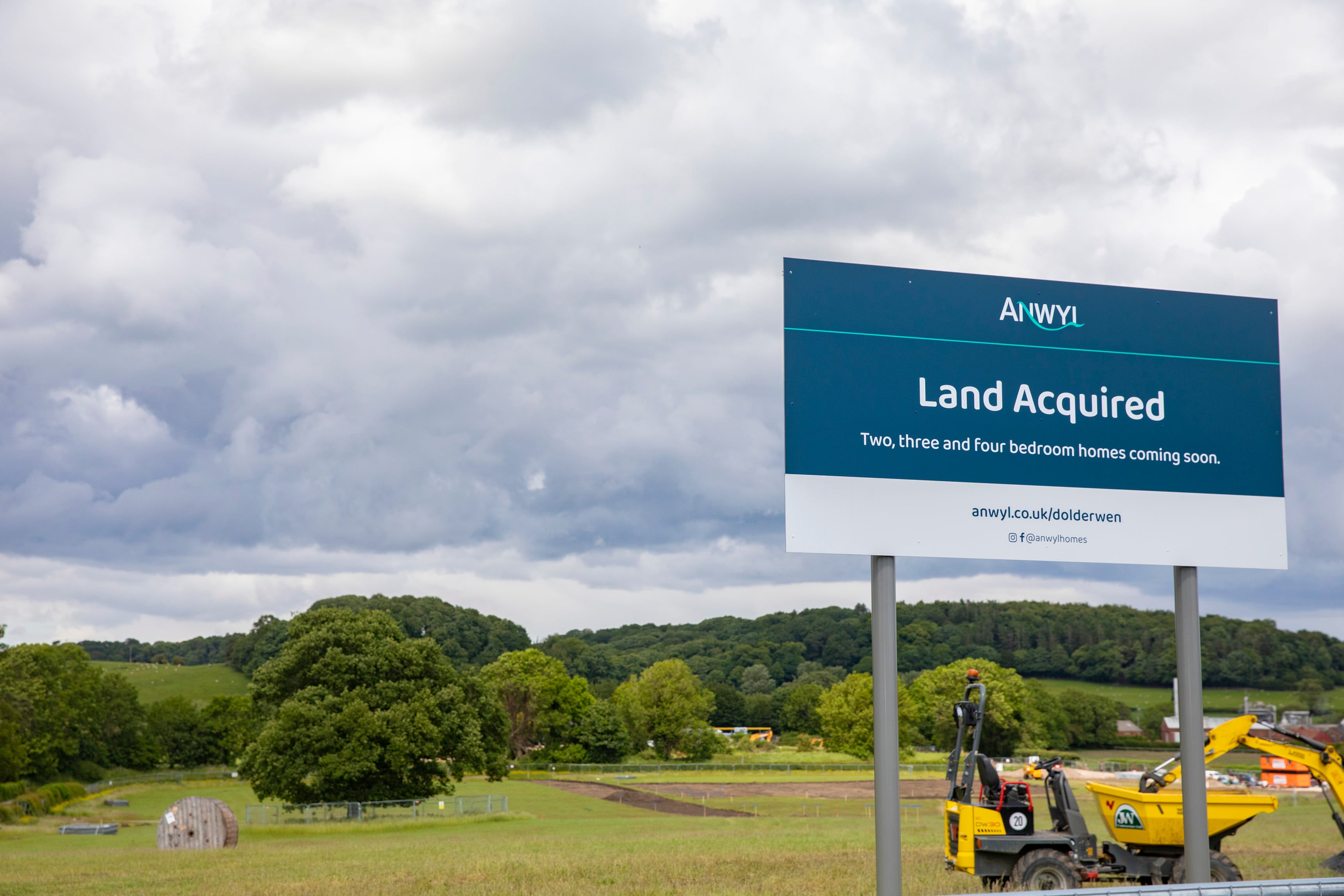 Work starts on 235 new homes in Mold | Anwyl Group : Anwyl Group
